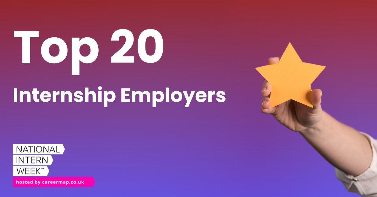 Top 20 Internship Employers | National Intern Week